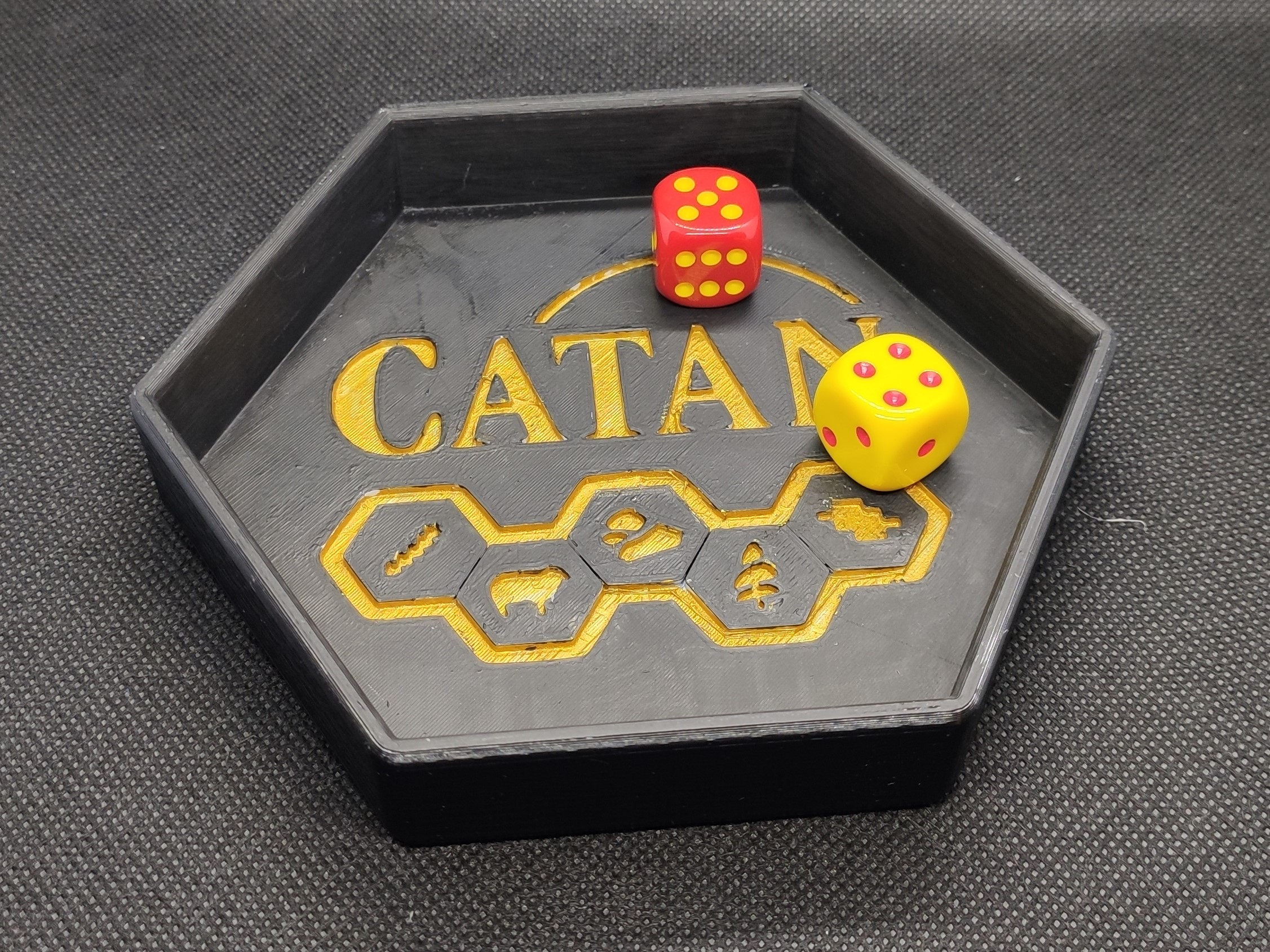 STL file CATAN SAYS TRAY・3D printer model to download・Cults