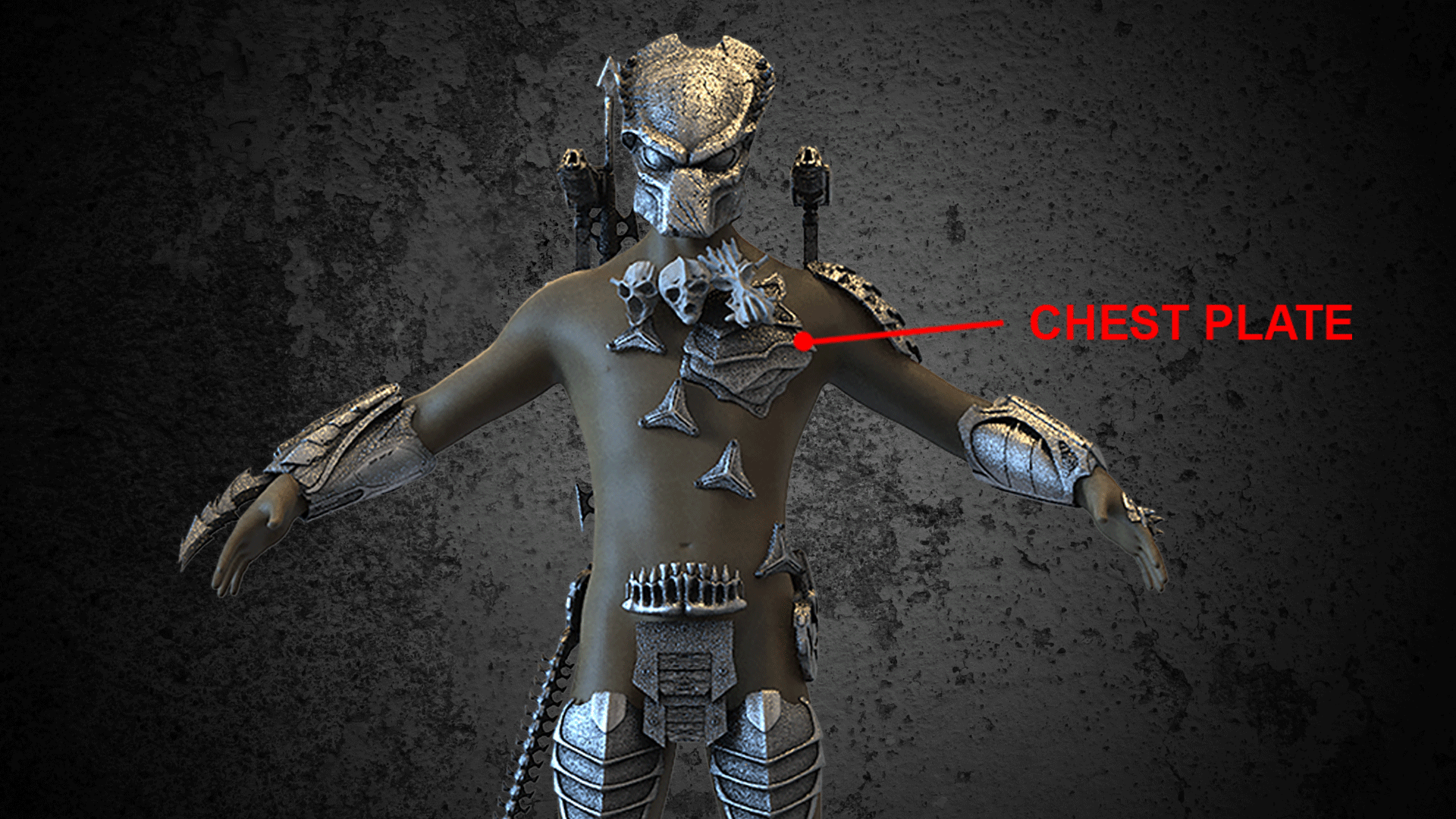 STL file Wolf Predator Beast Plate Armour・3D print design to download・Cults