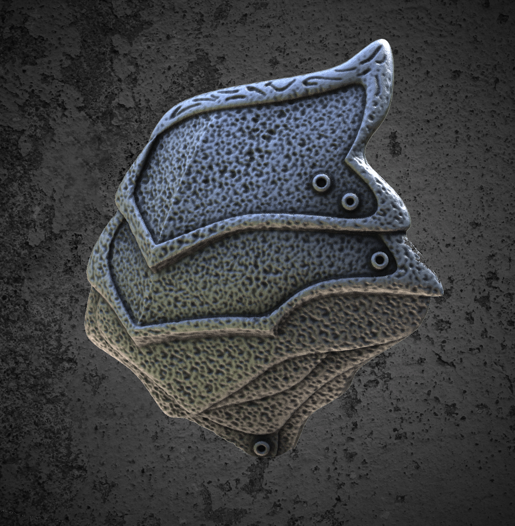 STL file Wolf Predator Beast Plate Armour・3D print design to download・Cults