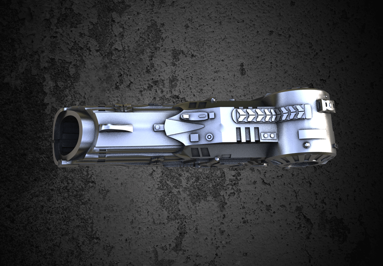 STL file Predator 1 Plasma Cannon 🔫・3D printing idea to download・Cults