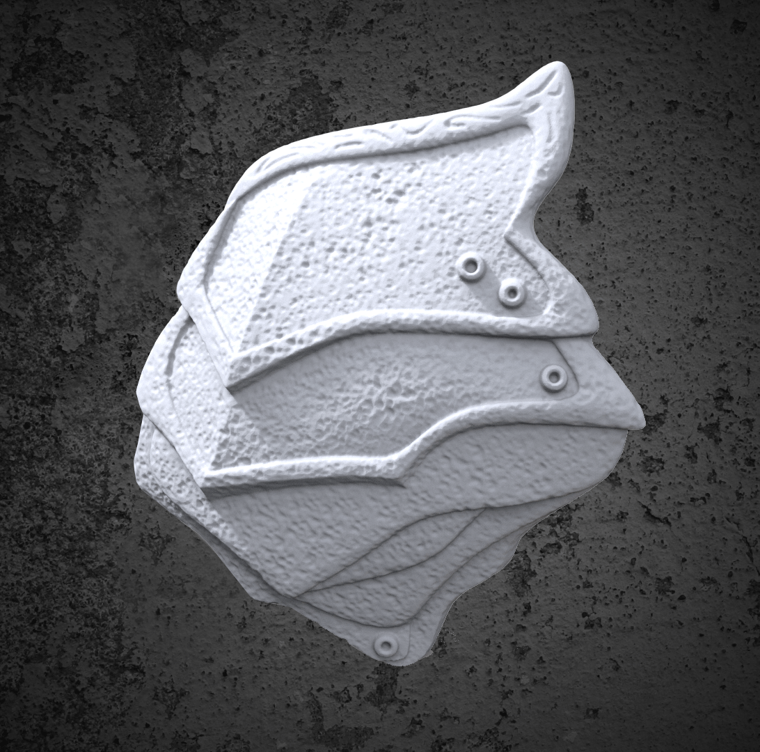 STL file Wolf Predator Beast Plate Armour・3D print design to download・Cults