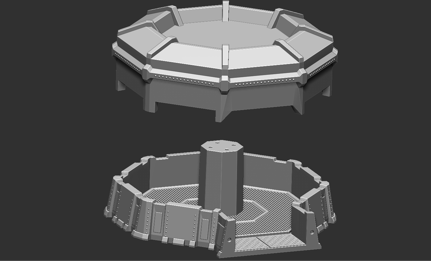 3D file Modular Trench System (2x2mm cylindrical magnet compatible) 🧲 ...