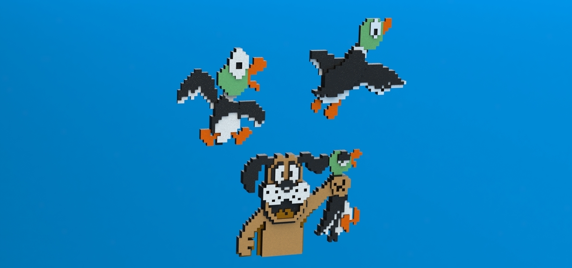 STL file Duck Hunt Pack・3D printing model to download・Cults