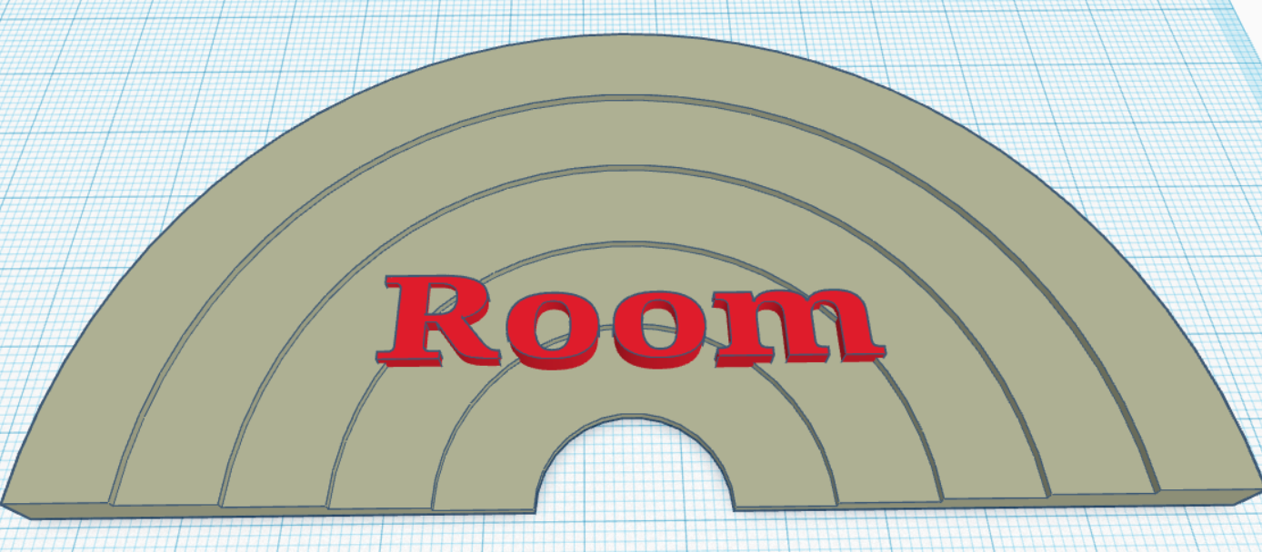STL file customisable bed room sign・3D printing template to download・Cults