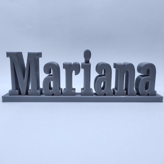 Файл STL Mariana name・Шаблон для загрузки и 3D-печати・Cults