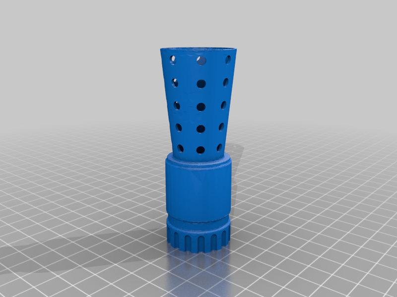 Free STL file Blaster DL-44 Han Solo with Mechanics and space for ...