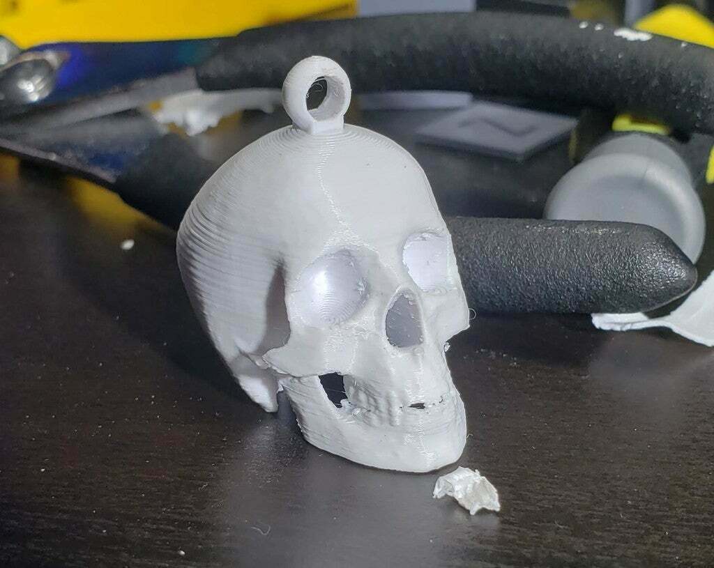 Free STL file Skull Keychain・3D print object to download・Cults
