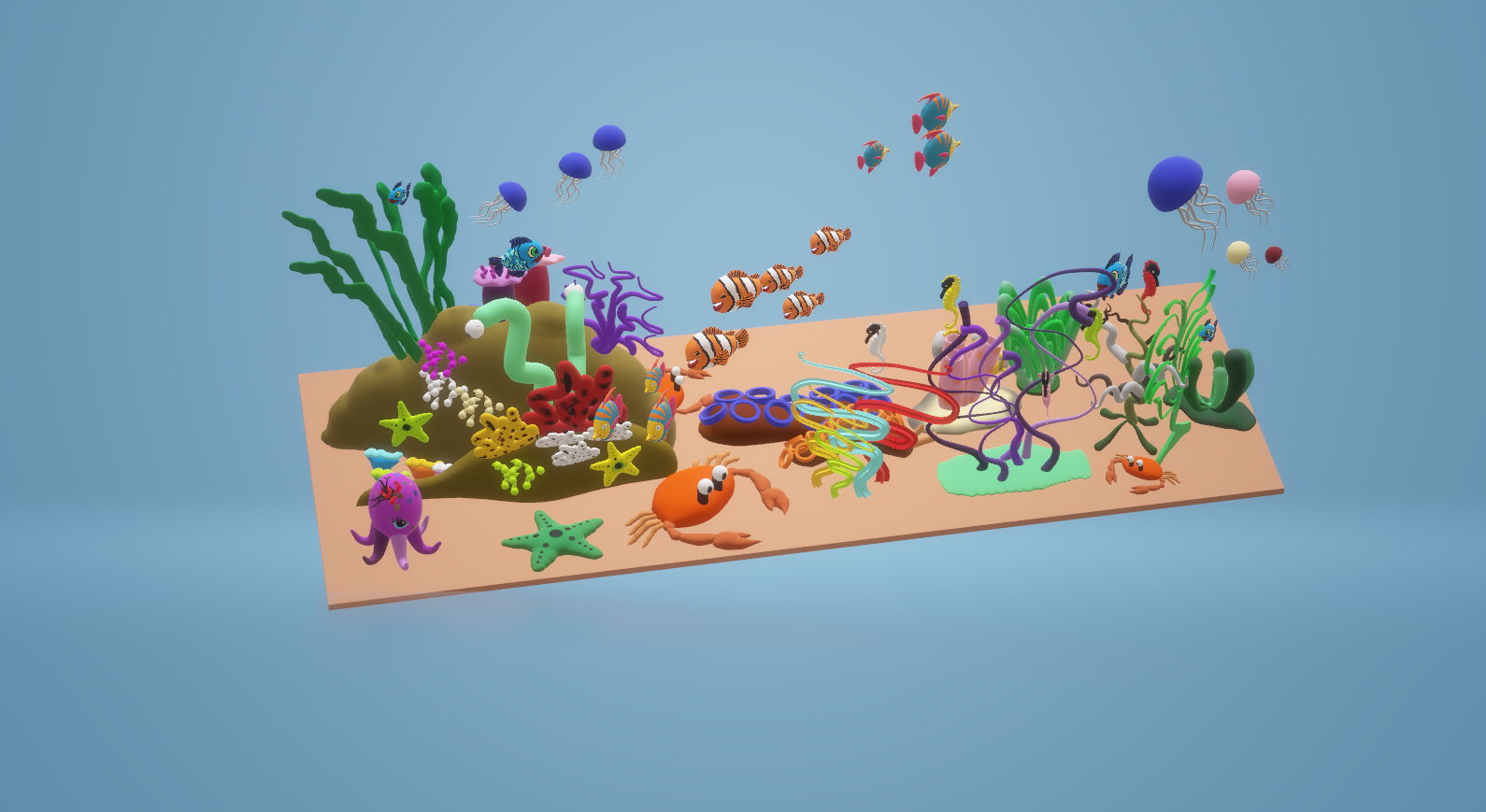 3D file Sea World・3D printing model to download・Cults