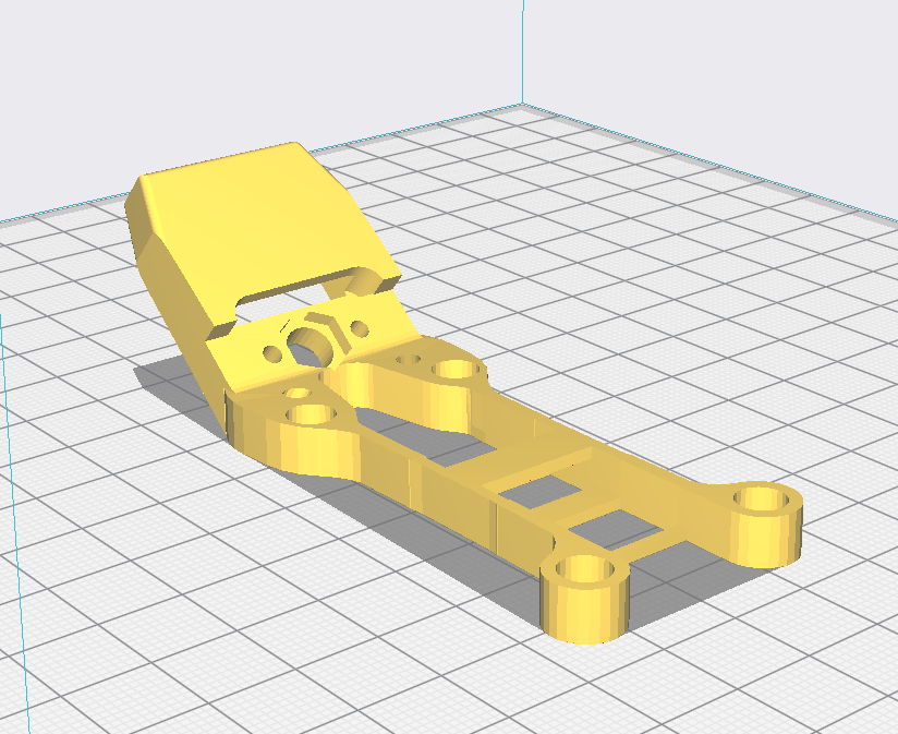 STL file Nazgul 5 Crossfire + BN180 mount・3D printable model to ...