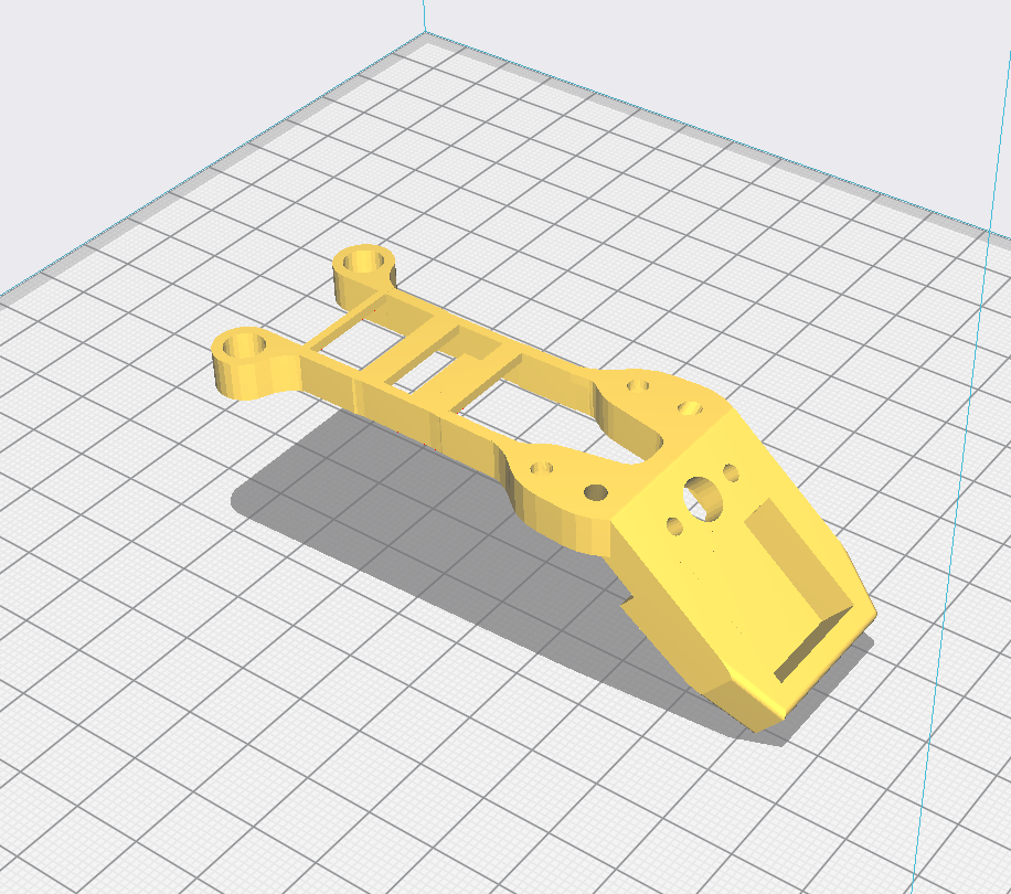 STL file Nazgul 5 Crossfire + BN180 mount・3D printable model to ...