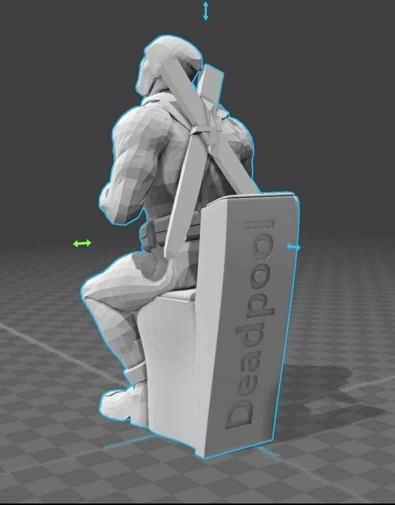 Free STL file Deadpool・3D printer design to download・Cults
