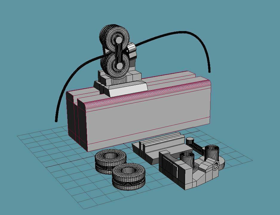 Free STL file Flexible filament roller for Felix printers・3D printing ...