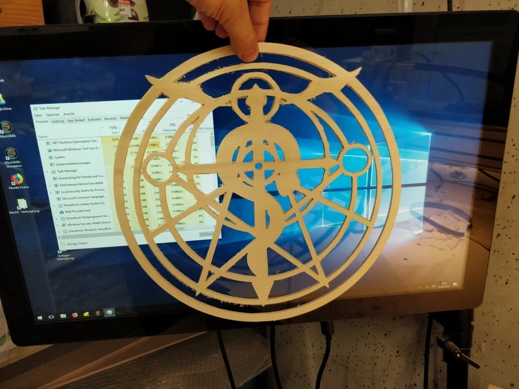 Free 3D file Transmutation Circle DXF Graphics・3D printable model to ...