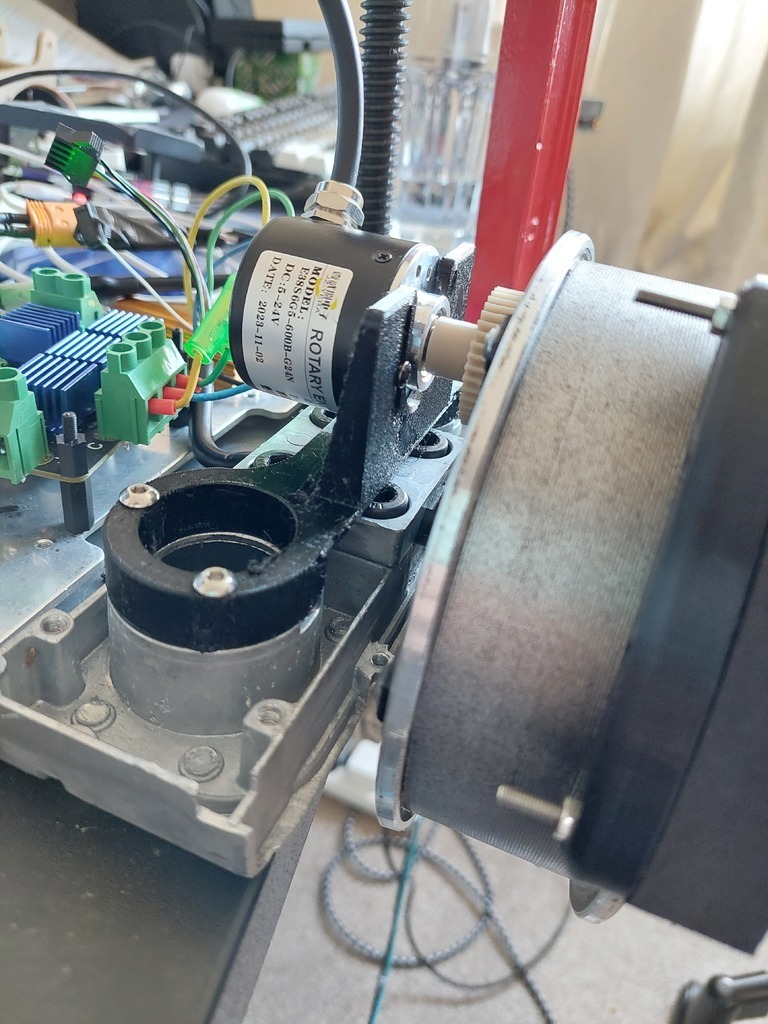 Archivo 3D gratis Hoverboard FFBeast FFB Sim Wheel Encoder mount 🛞 ...