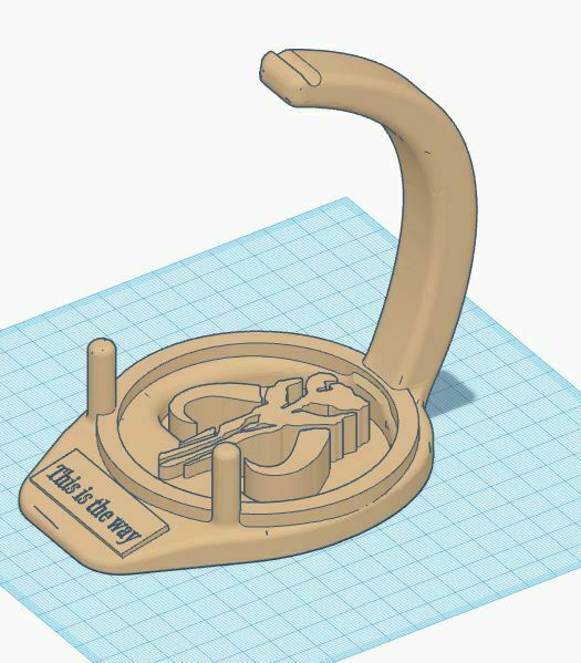 Free 3D file Mandalorian Mask Stand・Object to download and to 3D print ...