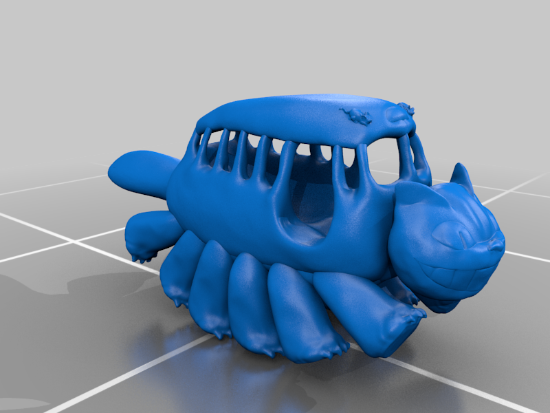 3D file Catbus, Totoro - Studio Ghibli 👹・3D printer design to download ...