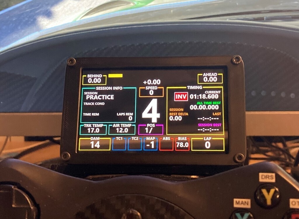 STL file Compact Case for 4" Vocore Screen with Optional Logitech Mount ...