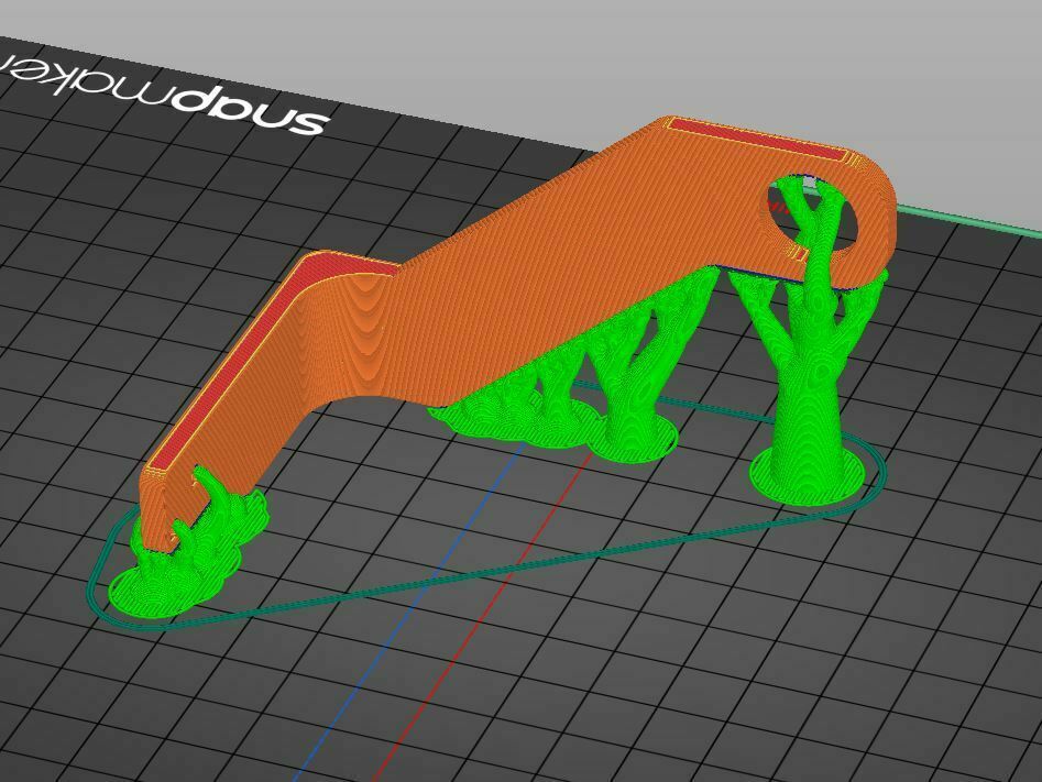 Free 3D file Snapmaker J1 pad mount・Design to download and 3D print・Cults