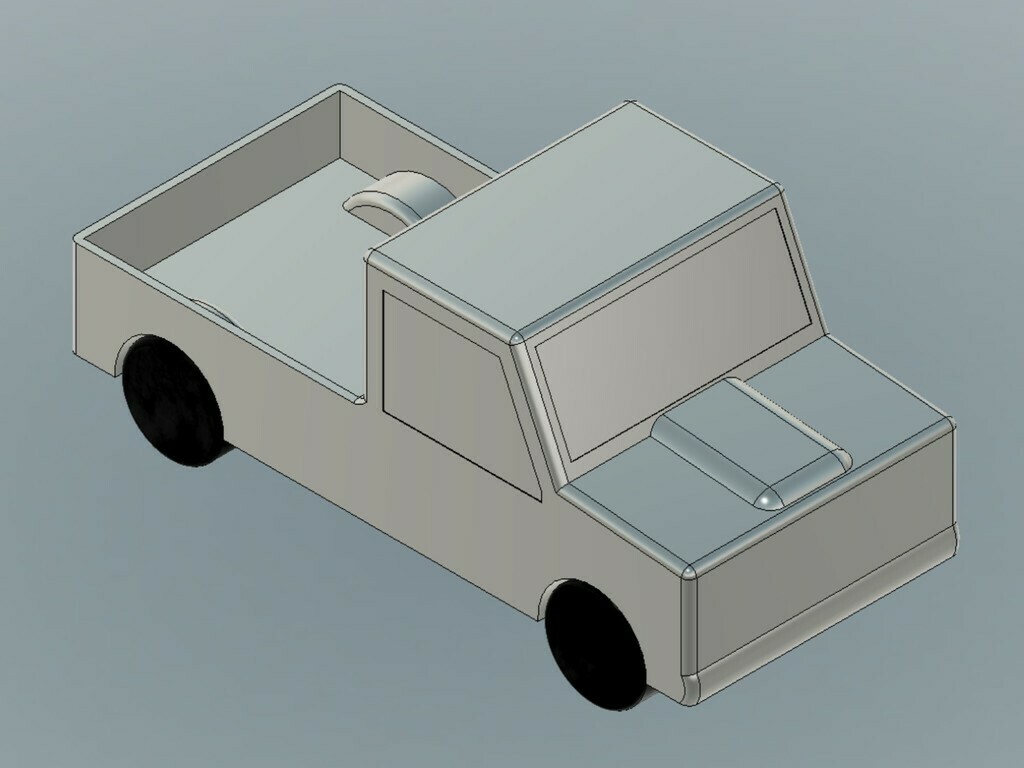 Free 3D file Model Truck・3D printable object to download・Cults