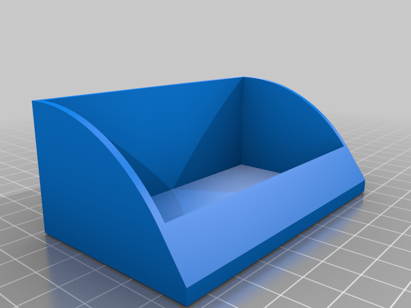 Free STL file Business Card Holder・Object to download and to 3D print・Cults