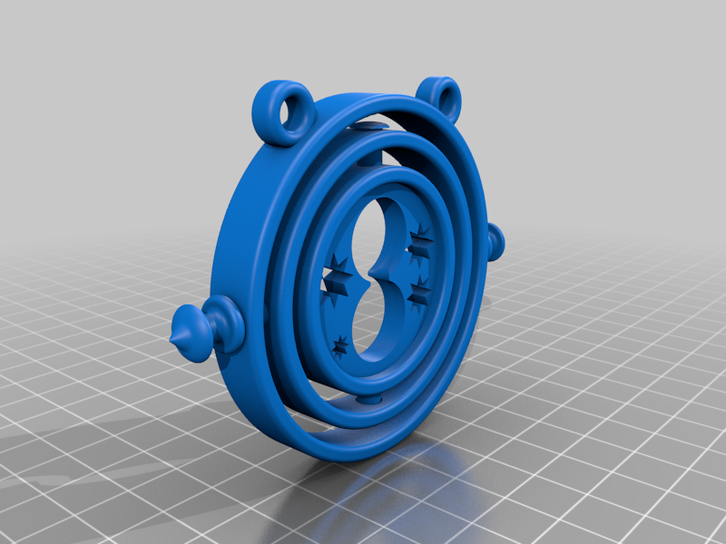 Free STL file Time Turner single piece 🪄・Model to download and 3D print ...