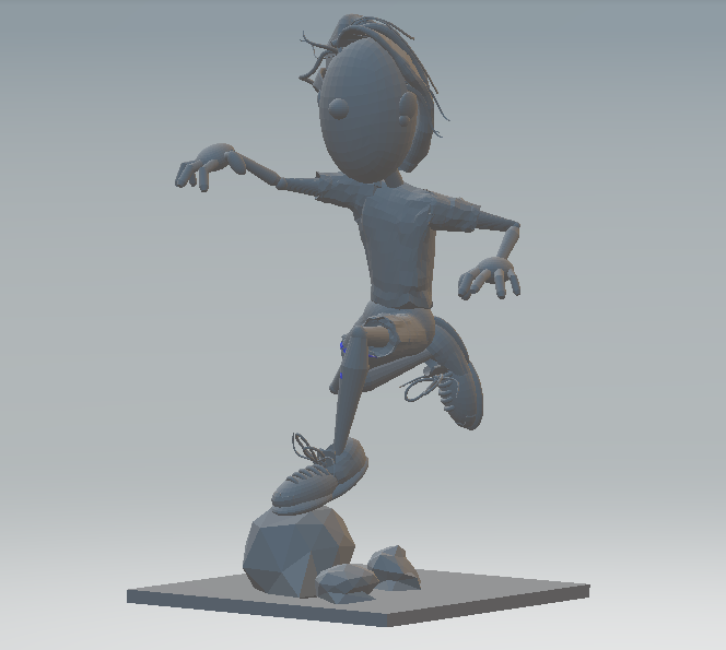 Free STL file Runner 🏃・3D printable model to download・Cults