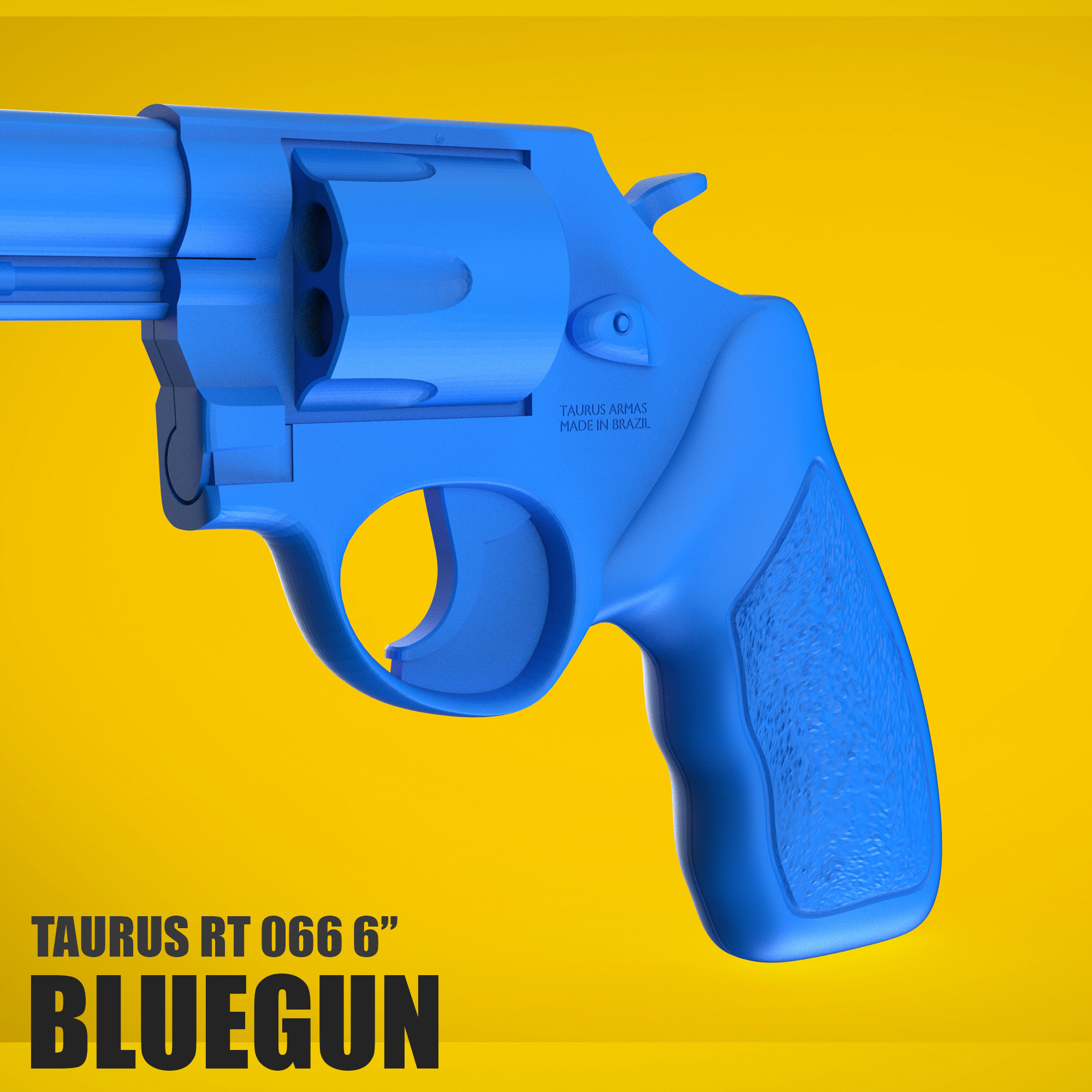 Free STL file TAURUS RT 066 6" ♉・3D printable object to download・Cults