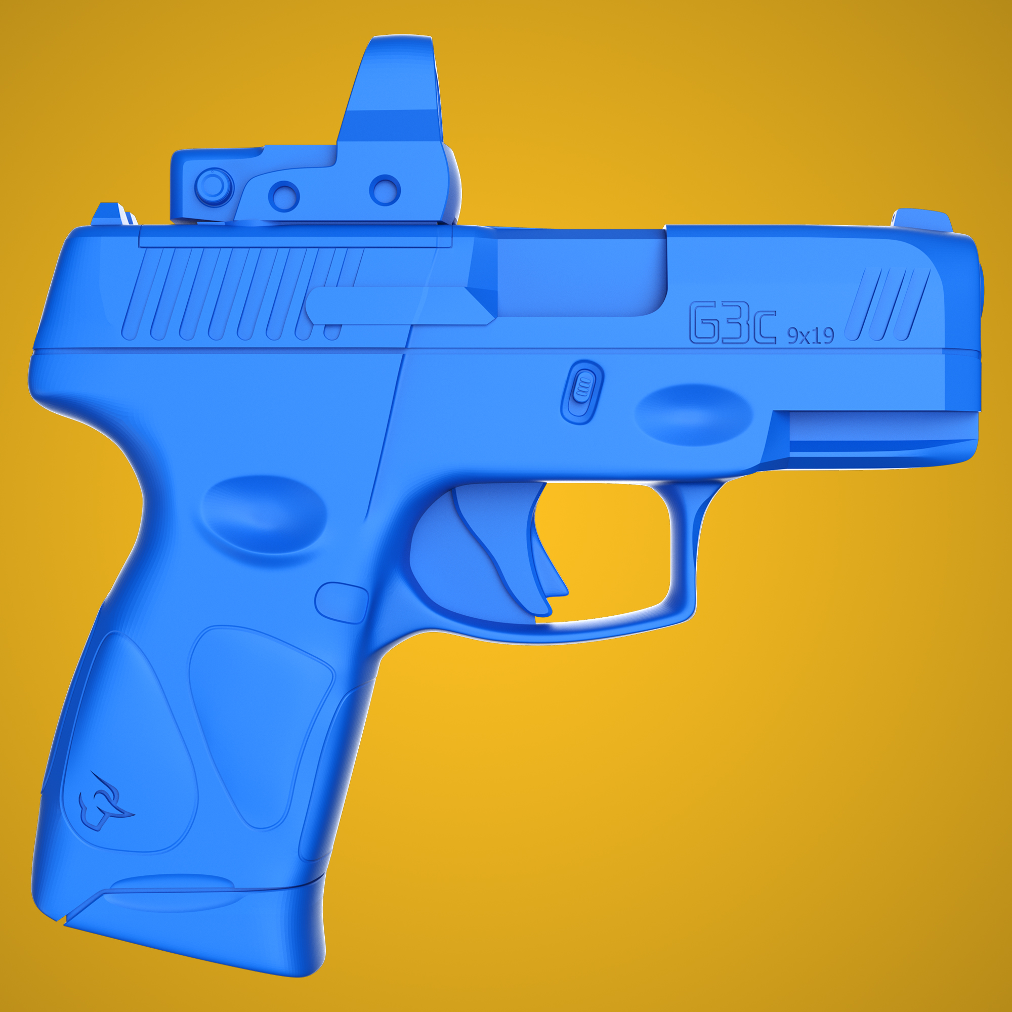STL file TAURUS G3C T.O.R.O / RED DOT・Model to download and 3D print・Cults