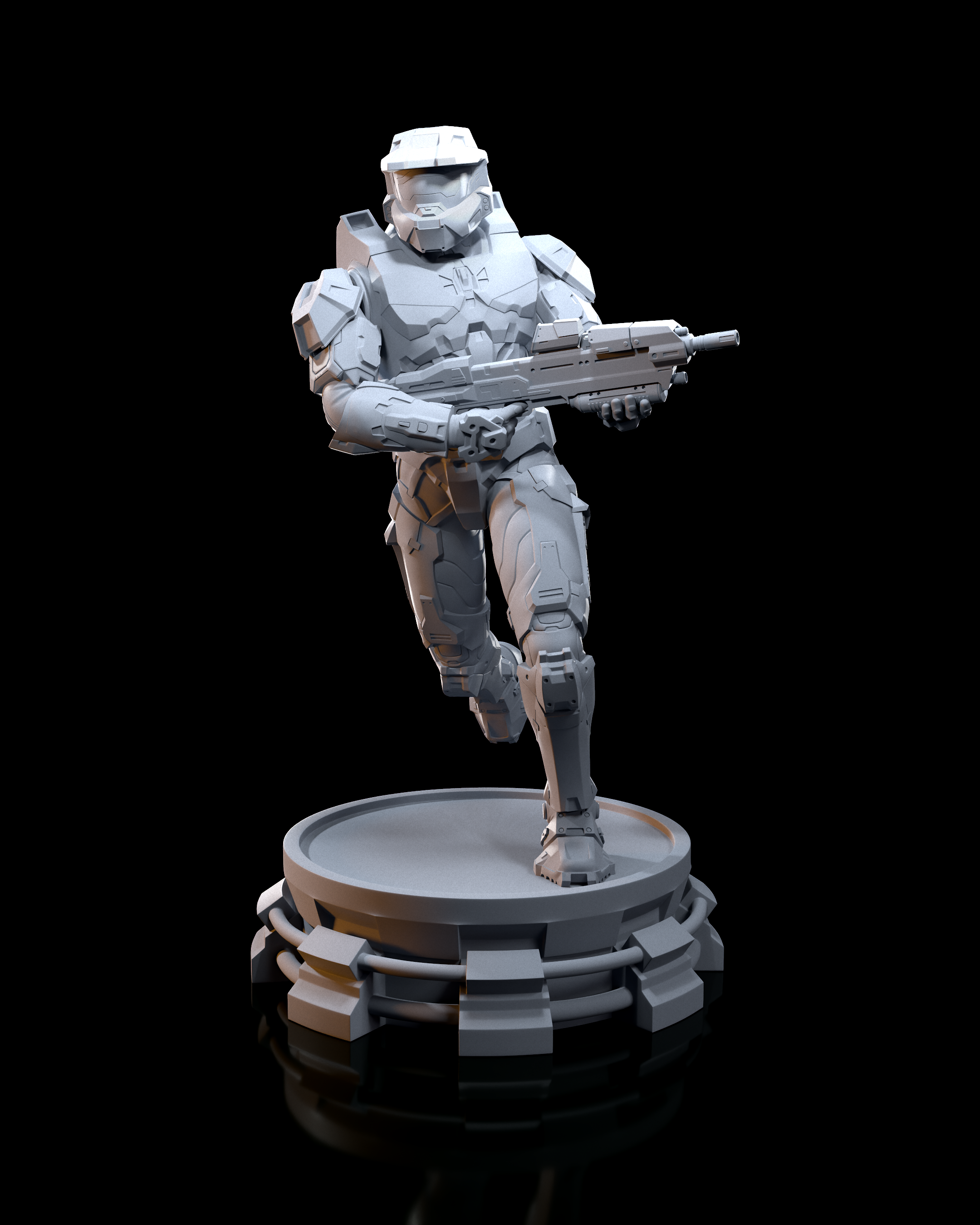 STL file Master Chief 😇・3D printer model to download・Cults