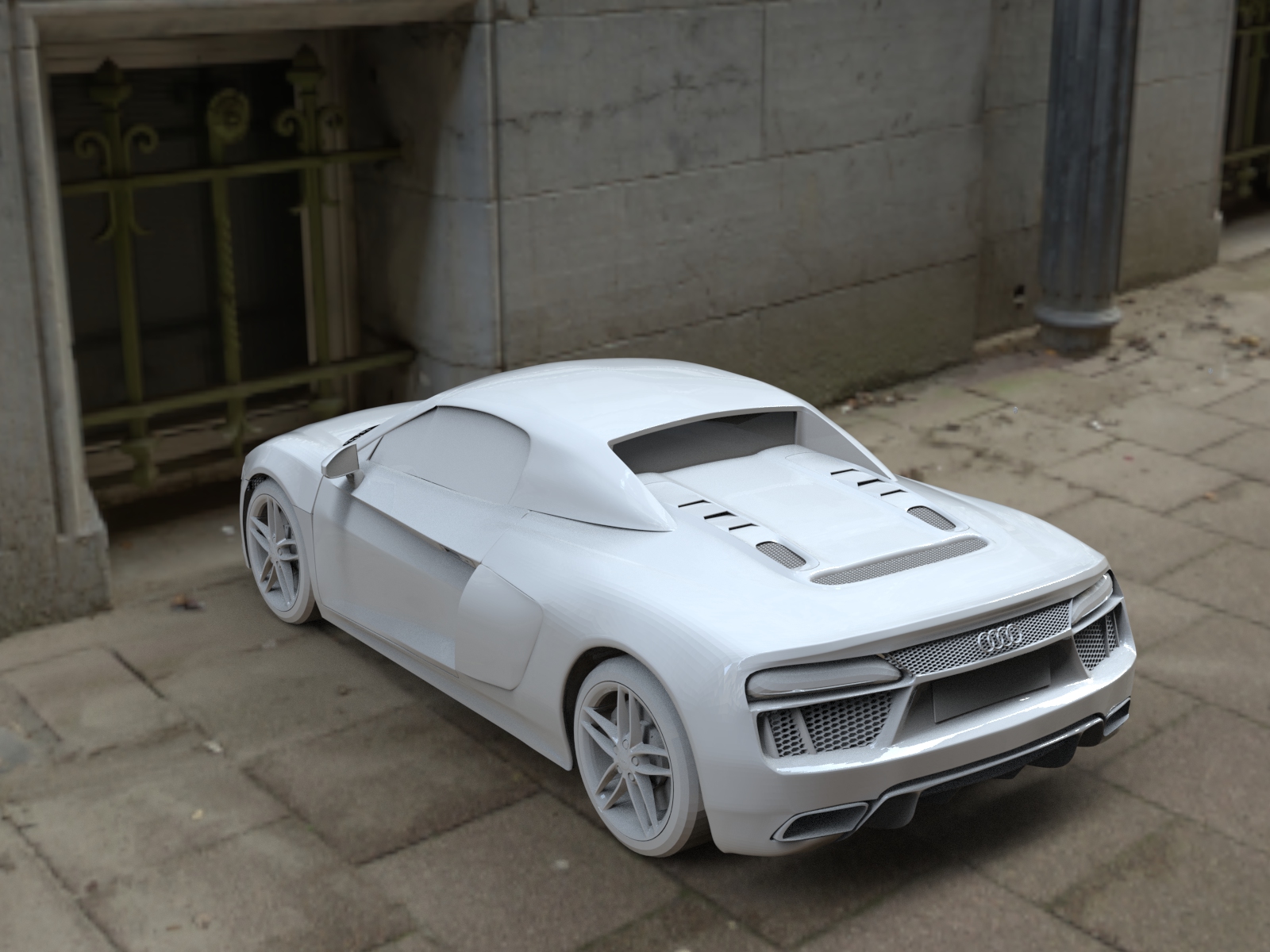 STL file CAR - AUDI・3D printable model to download・Cults
