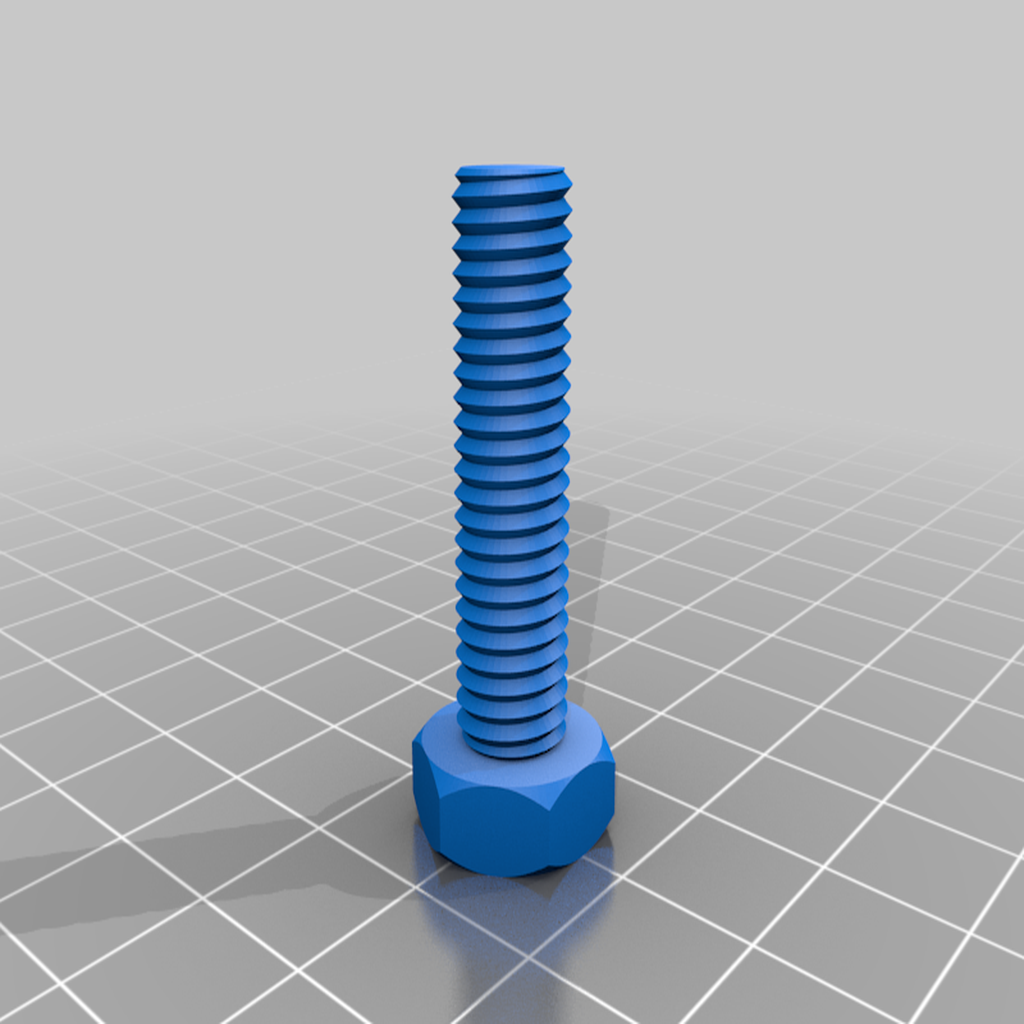 Free STL file Screw_M8x30mm・Design to download and 3D print・Cults