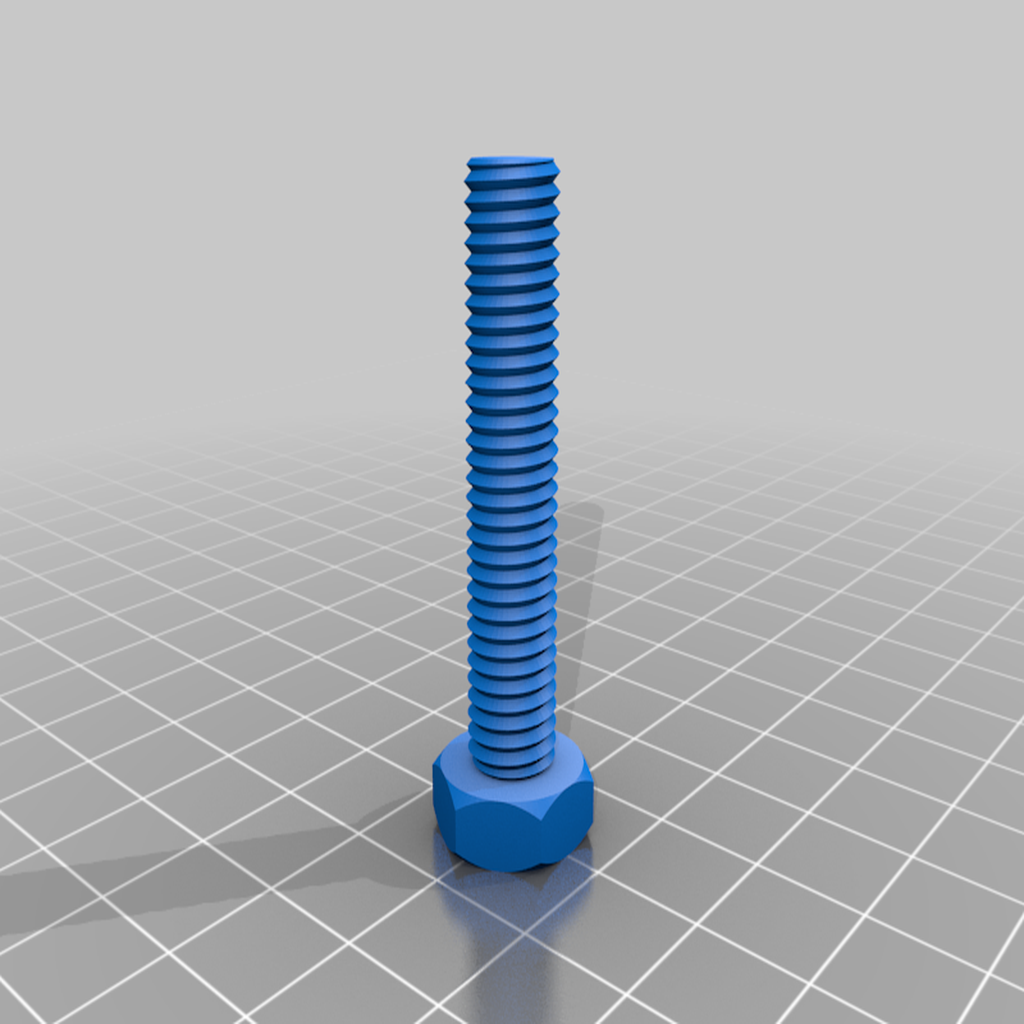 Free STL file Screw_M8x40mm・3D print design to download・Cults