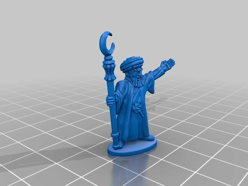 Free STL file Dwarf mage 🧙・3D print design to download・Cults
