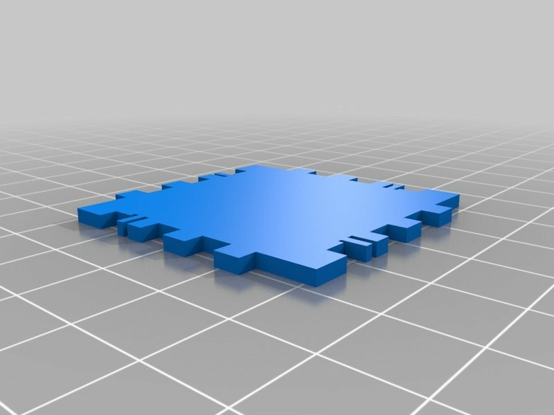 Free STL file Geometry components square 🟪・3D printable design to ...