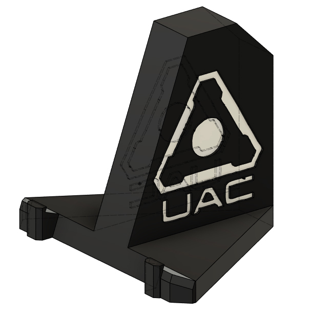 Free STL file UAC Red Keycard Stand・3D printing idea to download・Cults