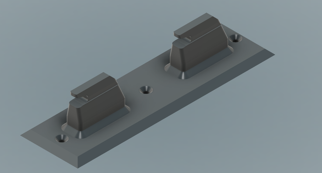 Free STL file Mlok Wall Mount・3D printing design to download・Cults
