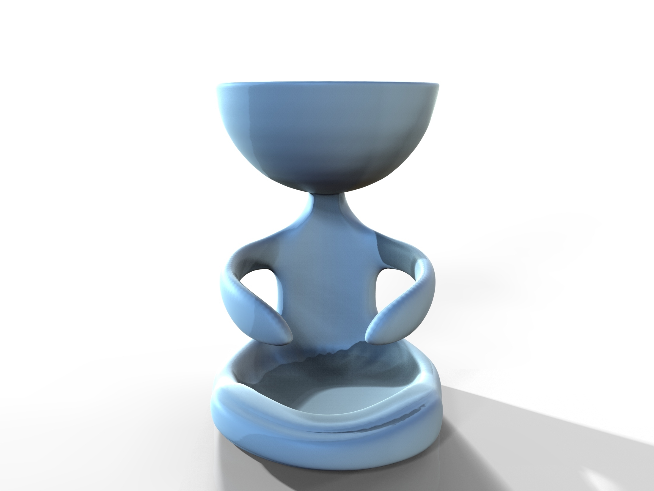 OBJ file Mini Plant Pot・3D printable design to download・Cults