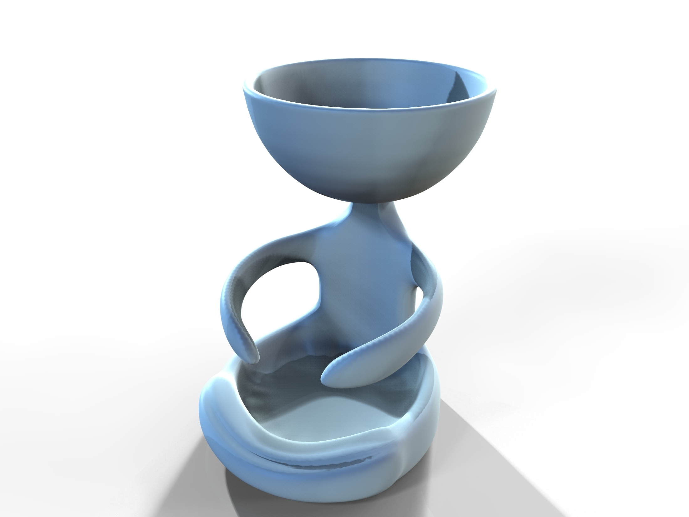 OBJ file Mini Plant Pot・3D printable design to download・Cults