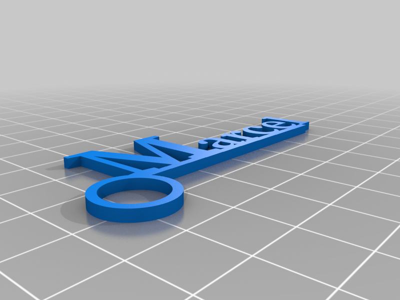Free STL file marcelmarcelMy Customized Name Tag - Keyring 🗝️・3D print ...