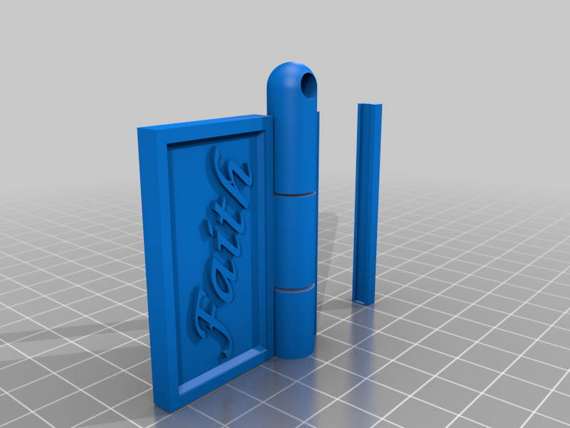 Free STL file lithophane book keychain・3D printer model to download・Cults