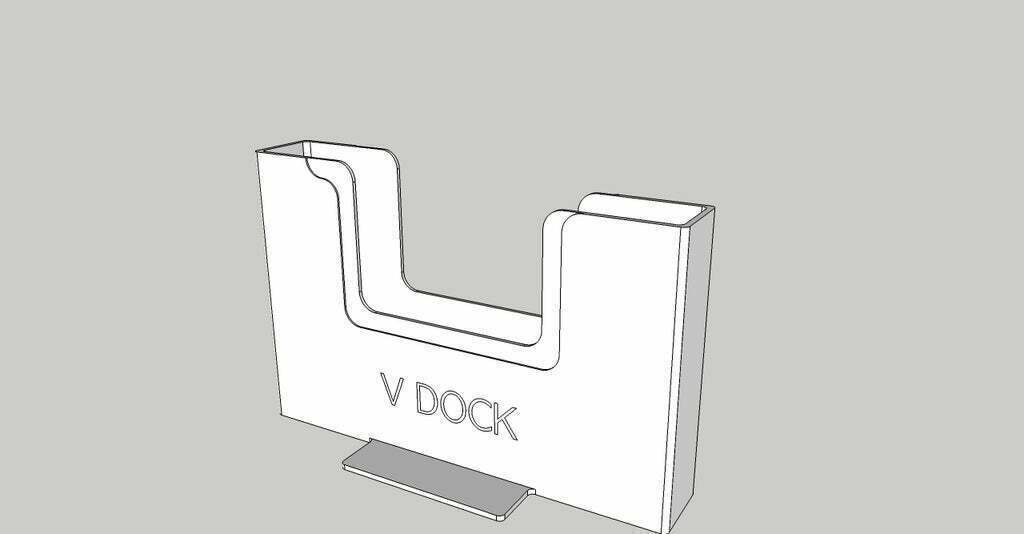 Free 3D file Vertical Dock for MacBook Pro 13" (mid2010) with case・3D ...