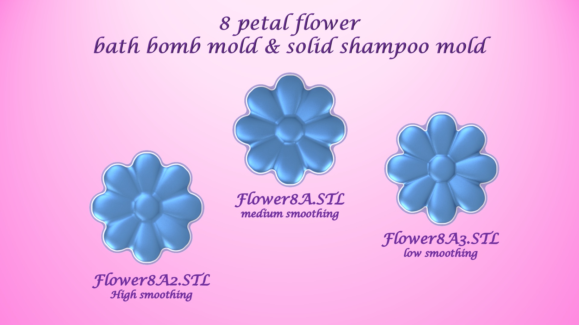 8 Petal Flower Shape
