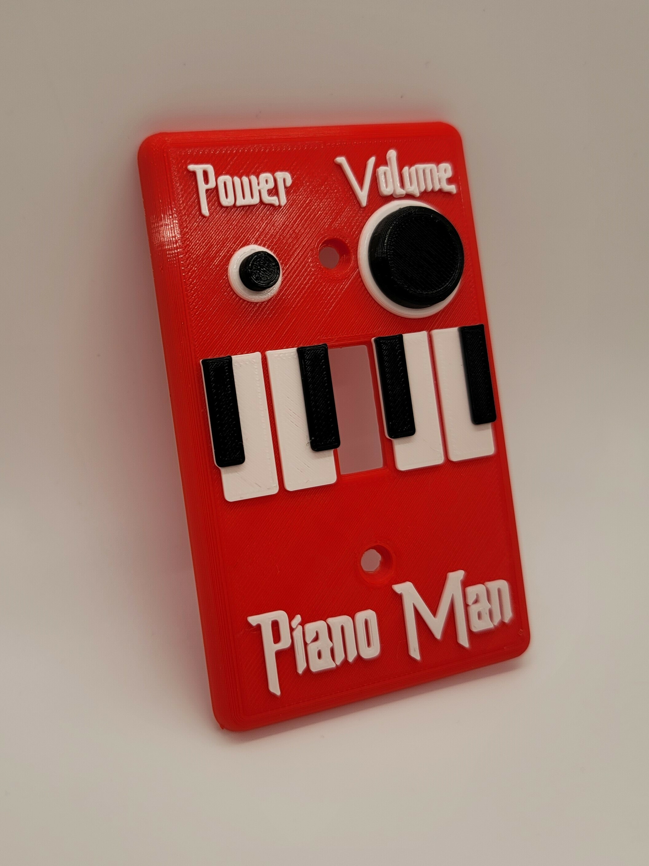 STL file Piano Themed Light Switch Cover ⌨️・3D printer model to ...