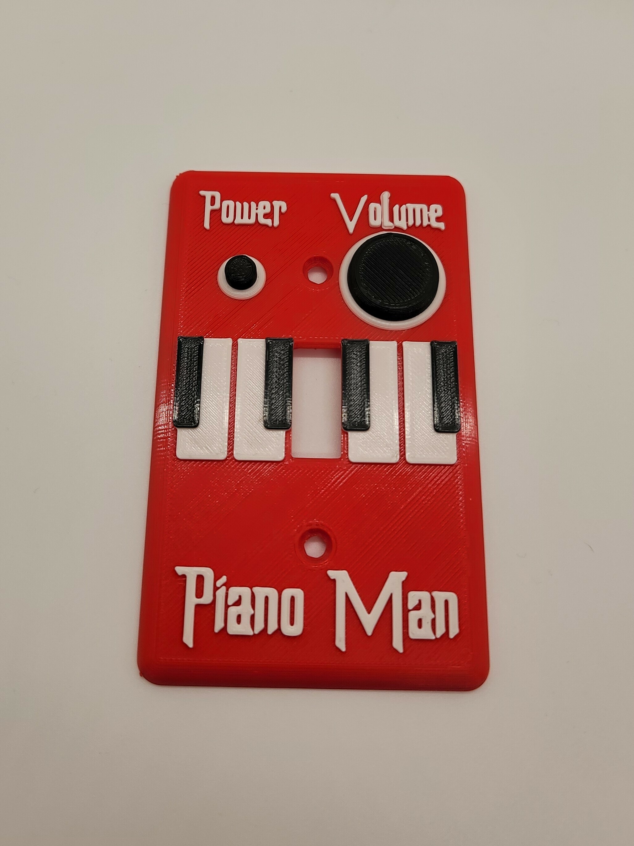 STL file Piano Themed Light Switch Cover ⌨️・3D printer model to ...