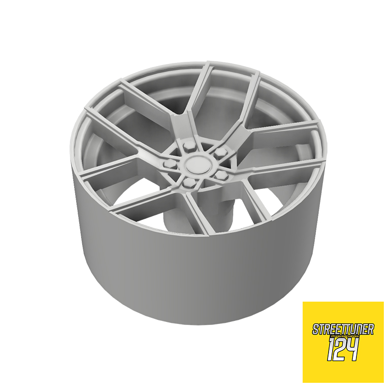 STL file FORGED ZF-1 MONOBLOCK 20" 1/24 scale 🛞・3D printer model to ...