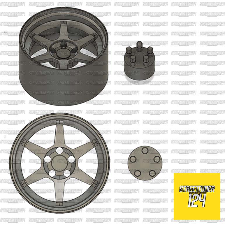 STL file LD97 FORGED LD-T6 V1 19" 1/24 SCALE 👽・3D print object to ...