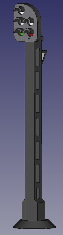 STL-Datei HO PU Signal・3D-druckbare Vorlage zum herunterladen・Cults