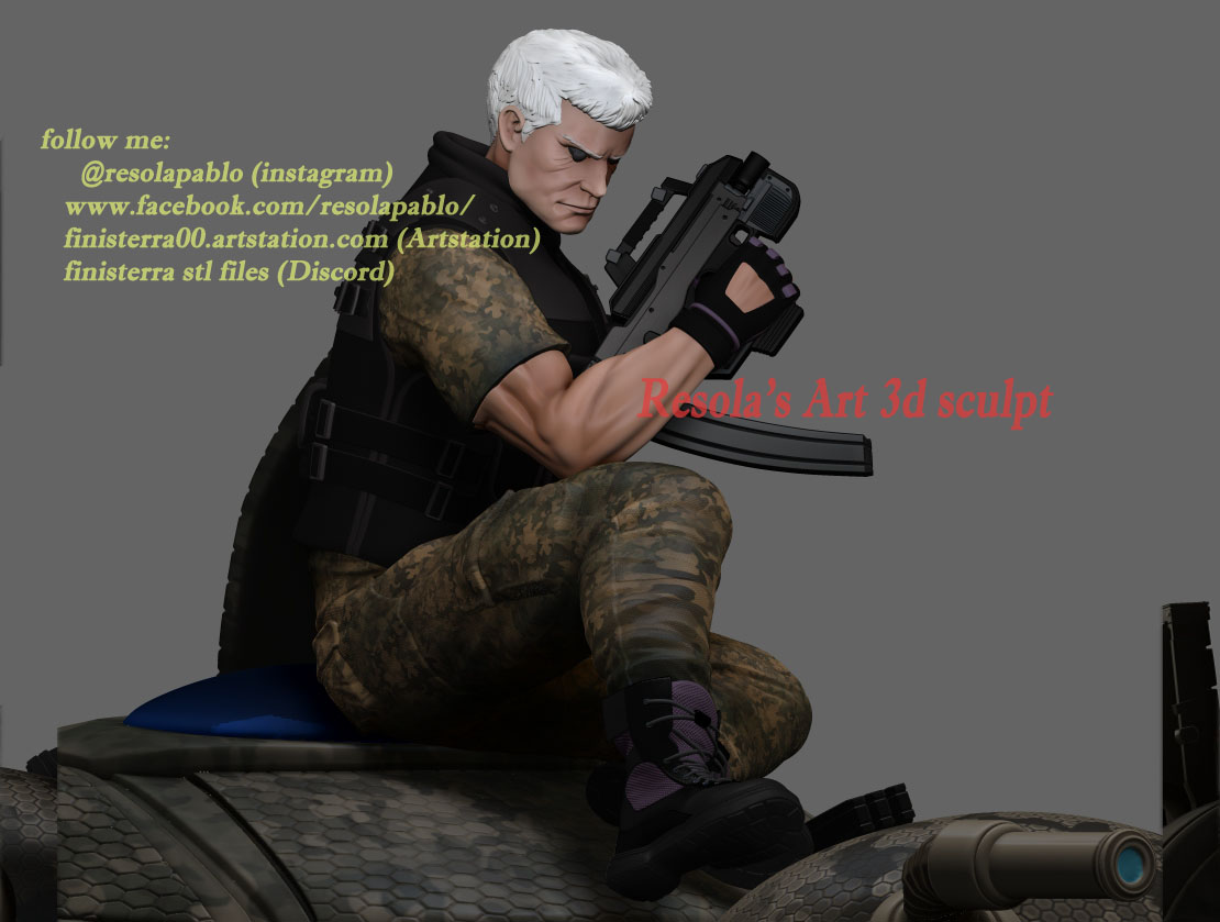 3D file Batou and tachikoma・3D printer model to download・Cults