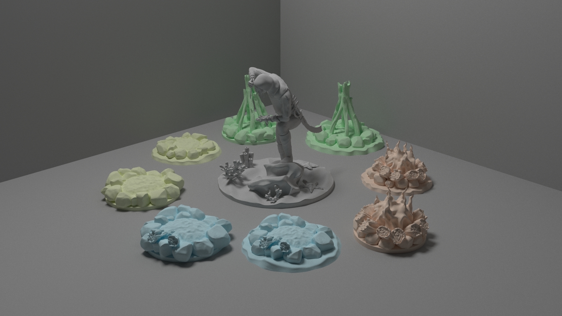 Datei STL Fantasy bonfire 3D print model 🎨・Modell für 3D-Druck zum ...