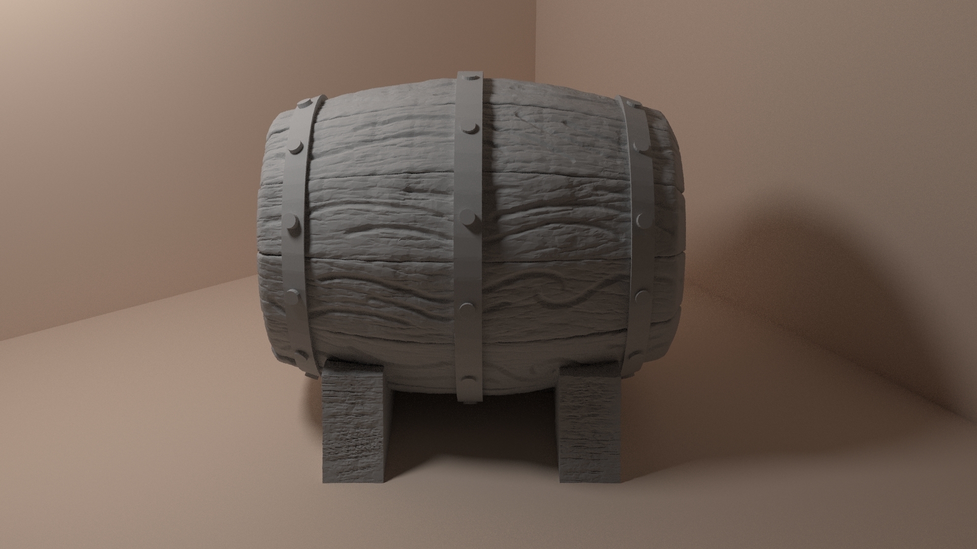 STL file Medieval fantasy barrel 2 3D print model・3D printing template ...